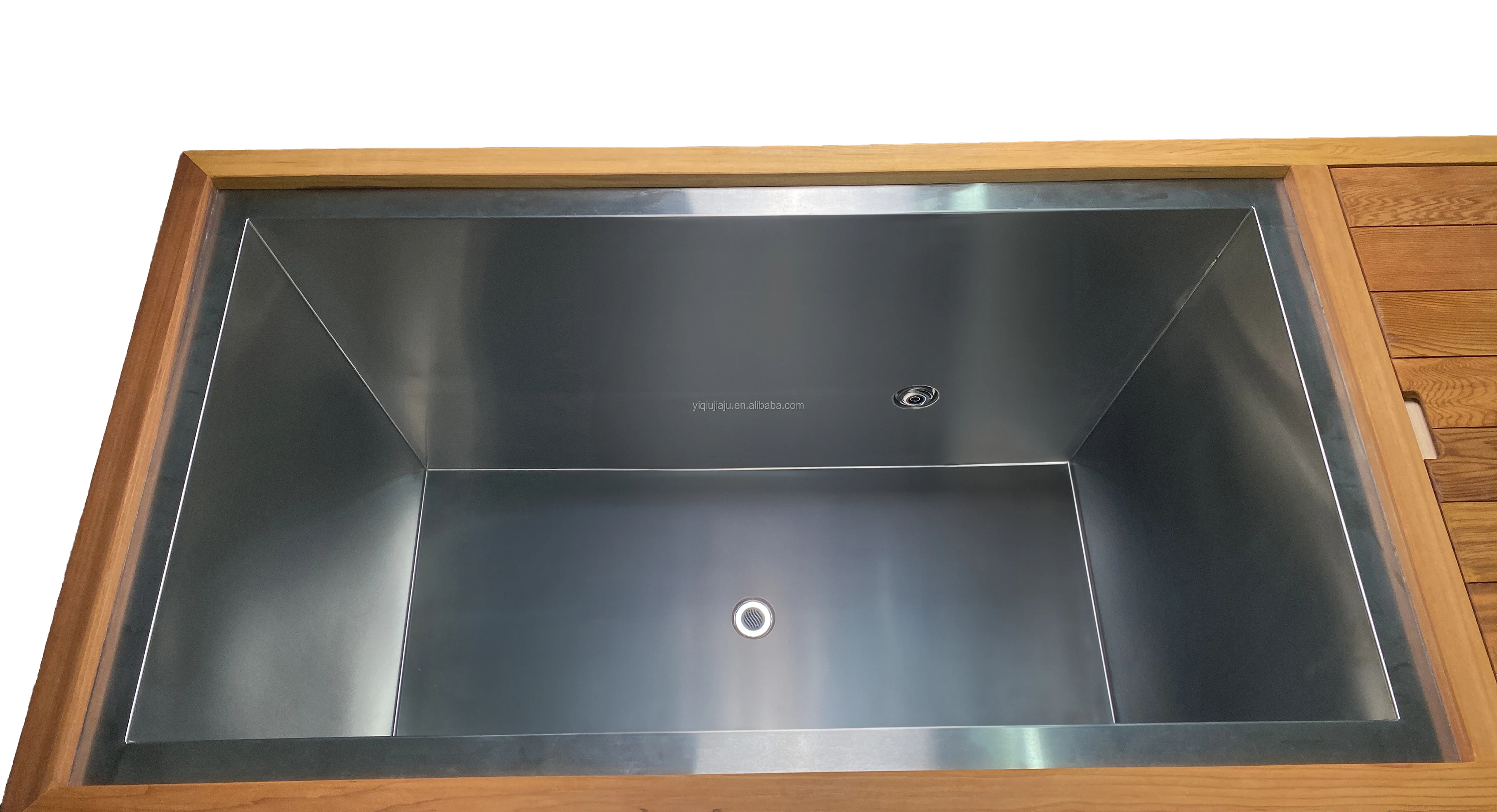 Cedar Lover Outdoor Ice Bath Tub Cold Plunge Cooling Unit Ice Bath ...