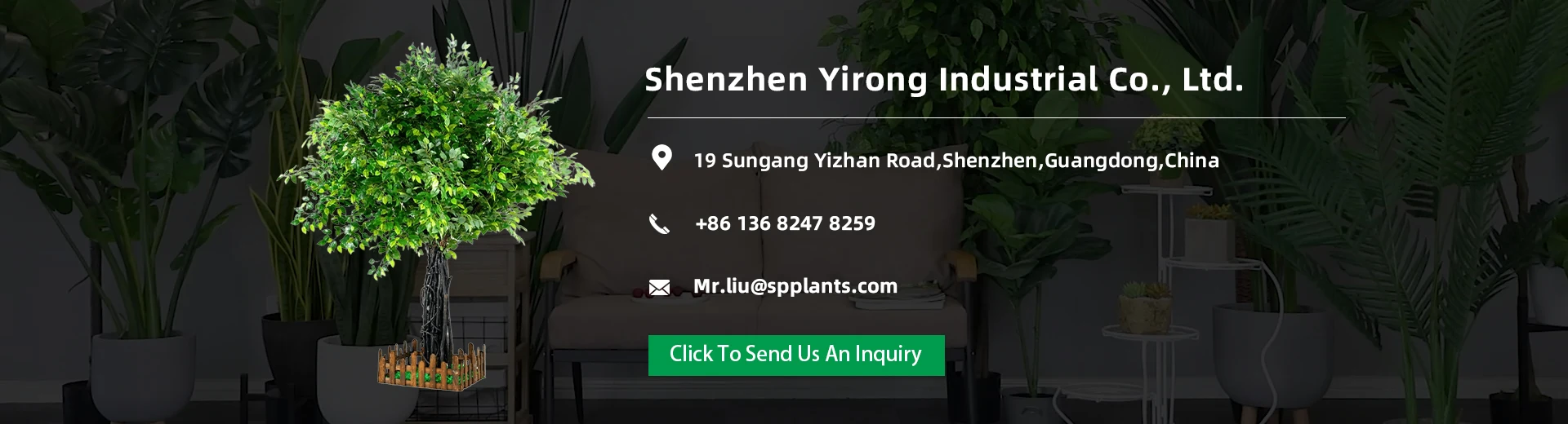 Shenzhen Yirong Industrial Co., Ltd. - Artificial Cherry Trees ...