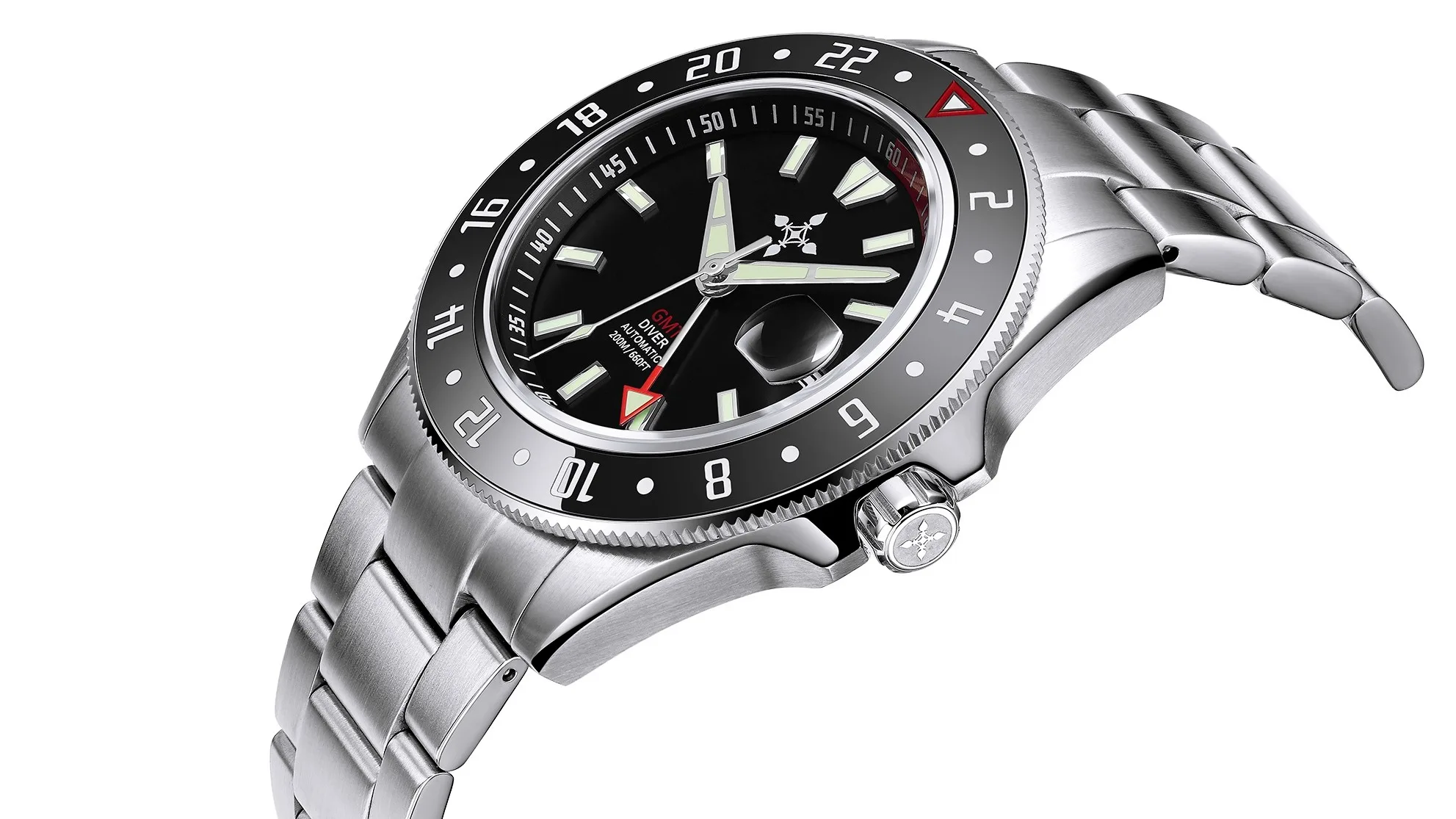 1 Pc Available ! Gmt Automatic Watch,Mens Business Watches,Private ...