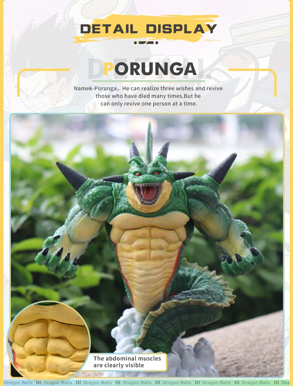Customized Action Figures Dragonball Figures Shenron Large Fat Dragon ...