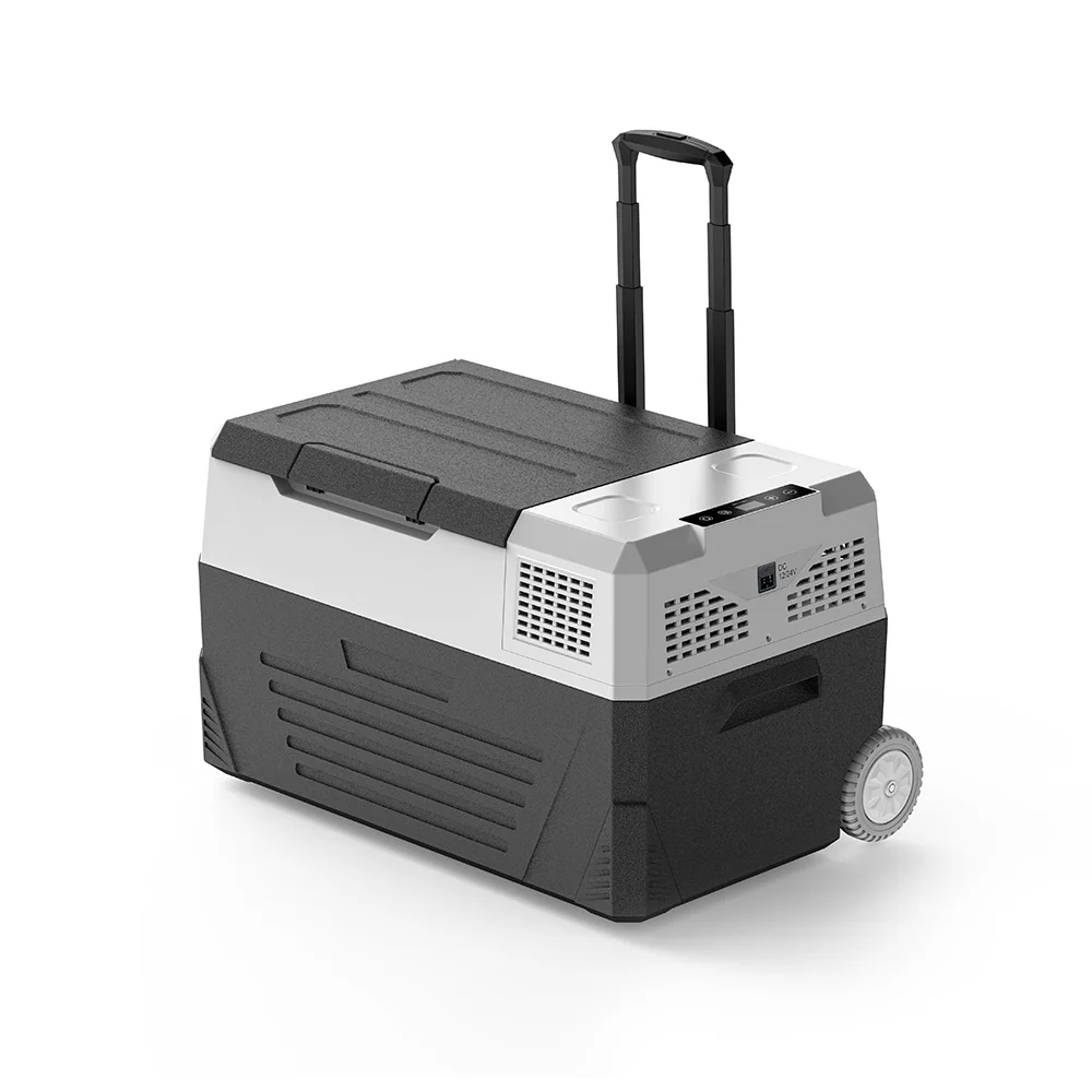 Customized 38-58l Camping Solar Fridge Portable Refrigerator For Car ...