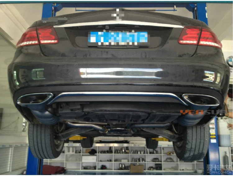 High Quality W212 Rear Diffuser Upgrade Classic Version For Mercedes ...