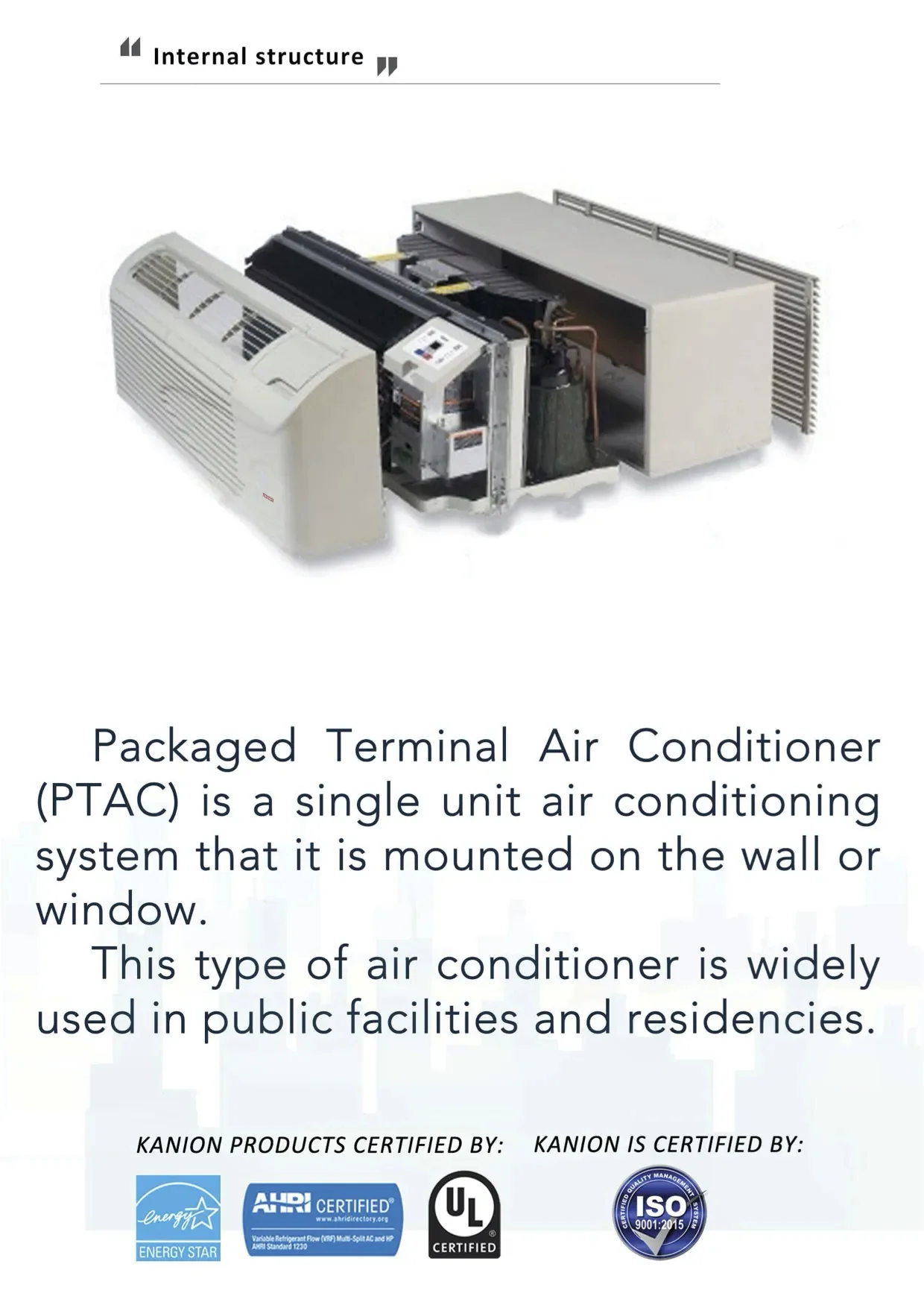 Smart Air Conditioner Terminal (ptac) Heat Pump Or Electric Heater ...