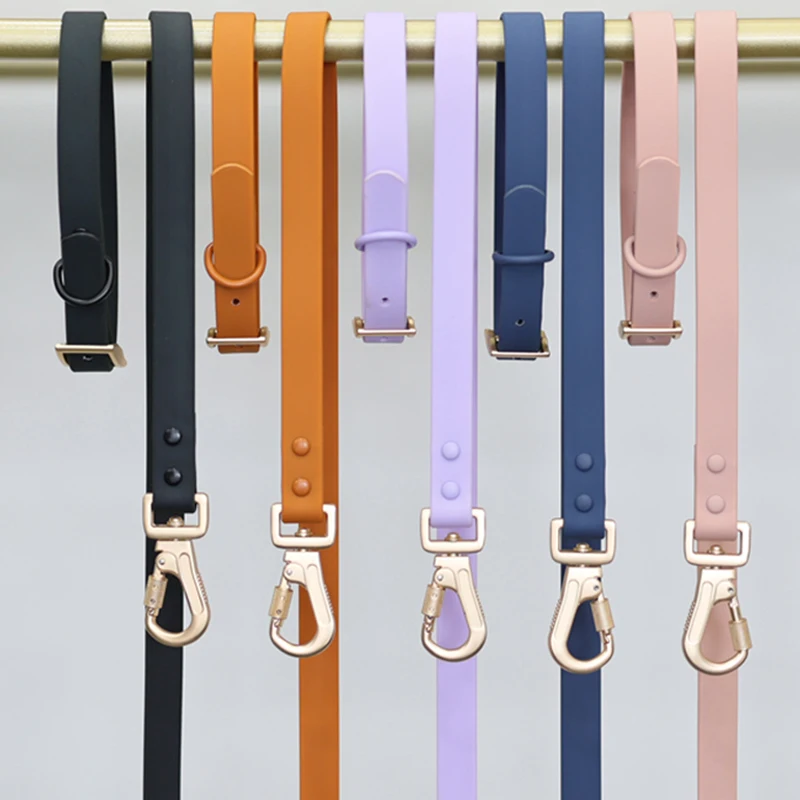 Wholesale Soft PVC Waterproof Dog Buckle Collar Leash
