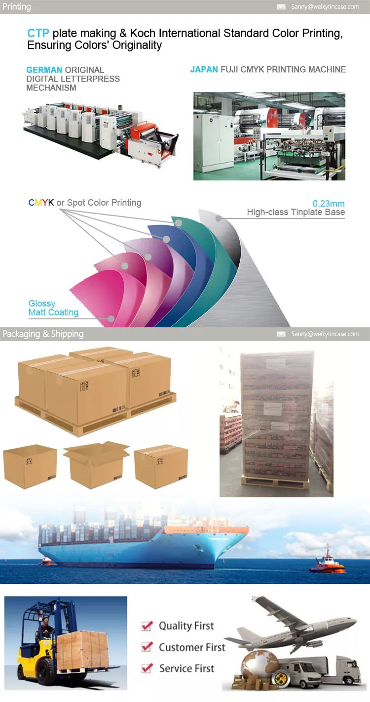 Oval Shape Pet Foods Packing Tin Box Cat Food Packing Metal Tin Case ...