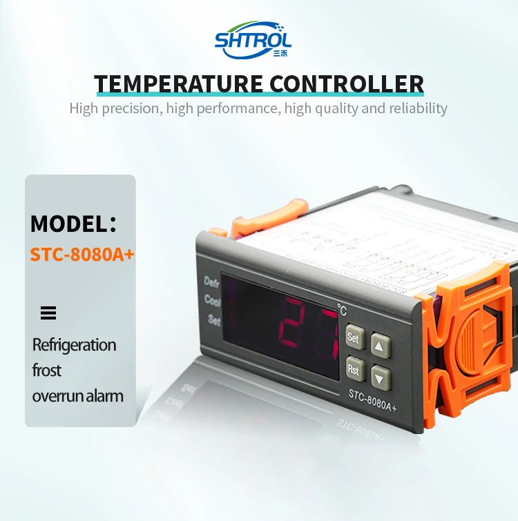 Manual Thermostat STC 8080 - Digital Refrigeration Temperature ...