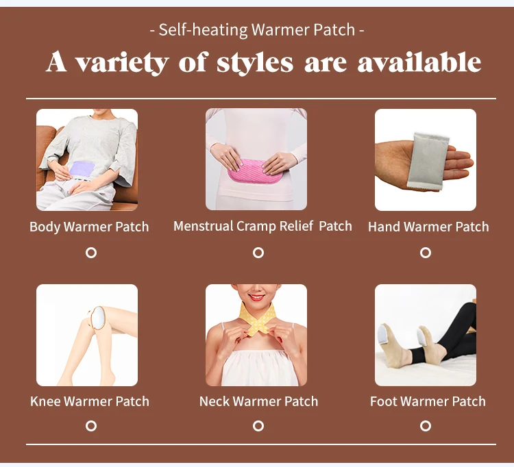 Air-activated Heat Therapy Patches Menstrual Pain Relief Warmer Patch ...