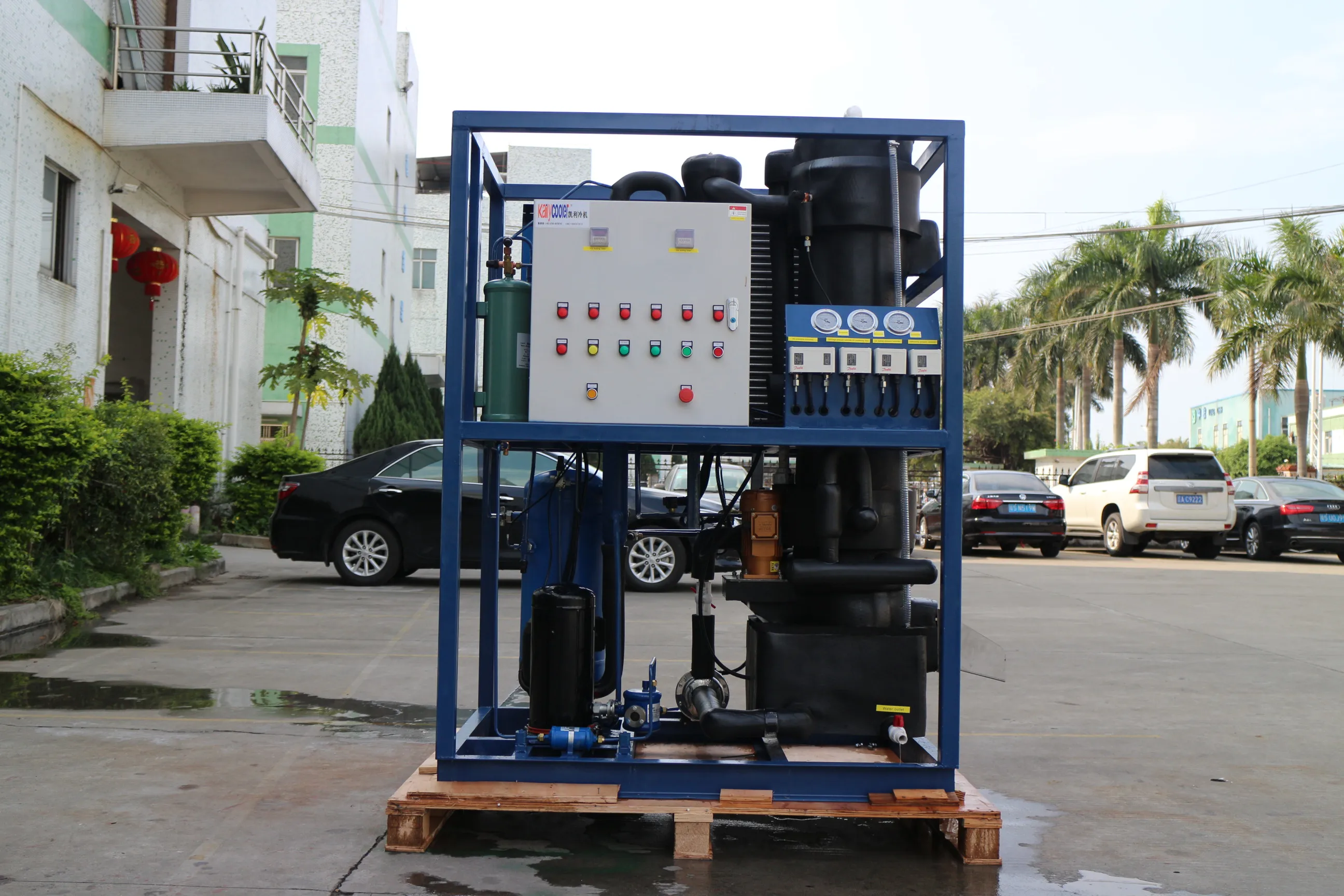 New Fully Automated Ice Machine Cylindrical Hollow Tubular Ice ...