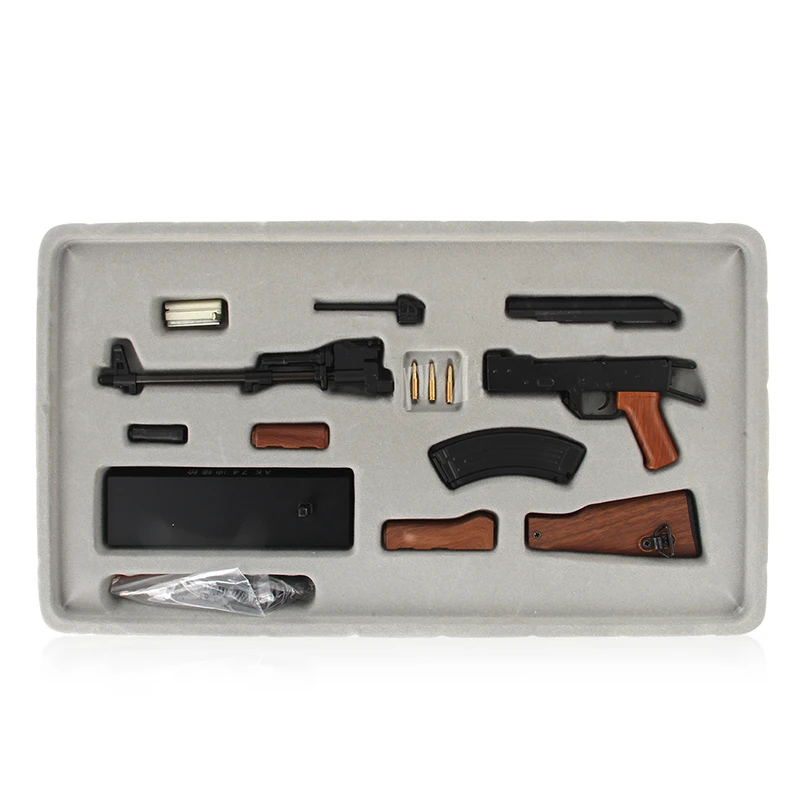 Akm Model Realistic Ak47 Gun Model Metal Toy Guns Ak47 Miniature ...
