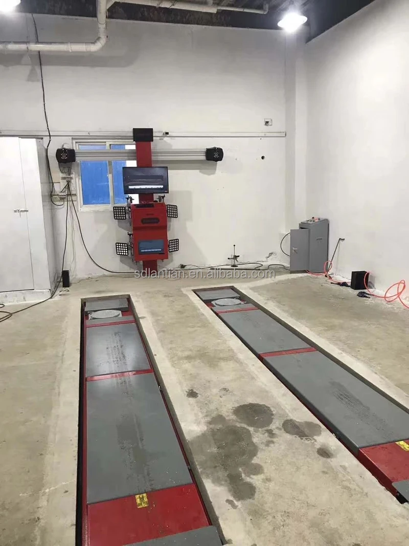 4 Wheel Aligner/ Wheel Alignment Turntable Plate/ Calibration Bar For ...