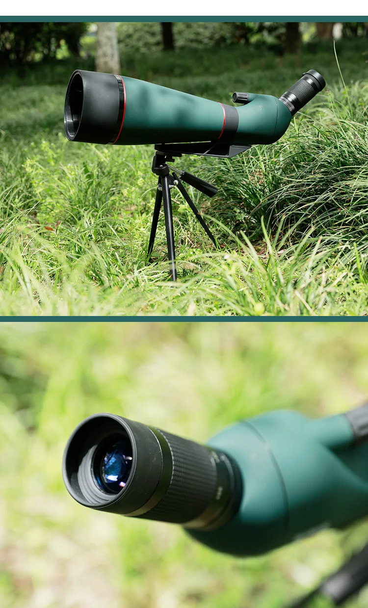 Zoom Monocular Waterproof 25-75x100 Bird Watching Spotting Scope ...