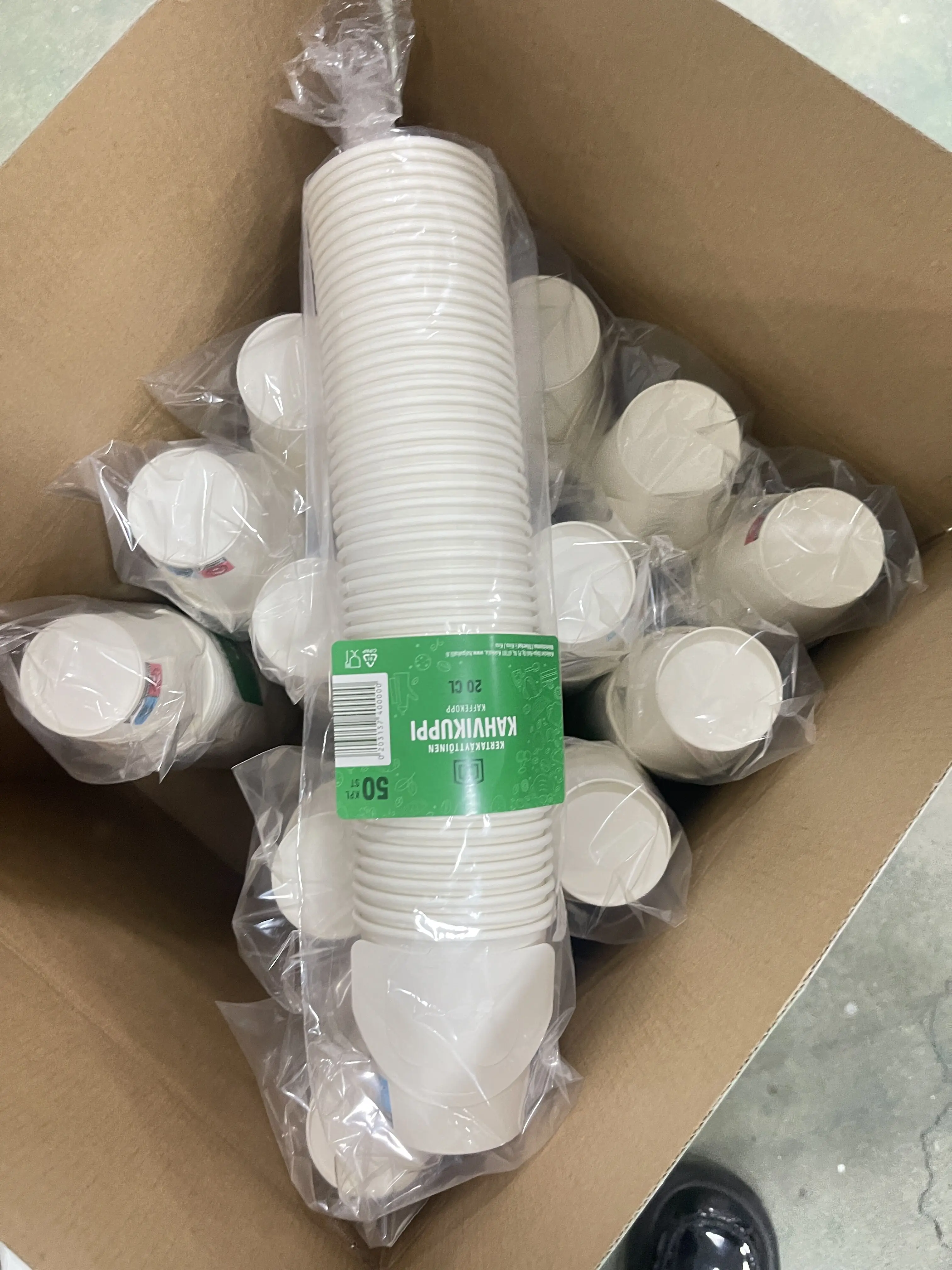 Disposable Paper Carton Cups 6oz Double Wall To Go Cup With Lid - Buy ...
