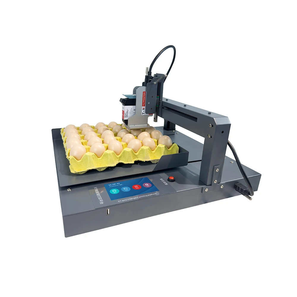 Automatic Egg Inkjet Printer Machine With Conveyor Belt Egg Date Printer For Sale - Buy Egg ...