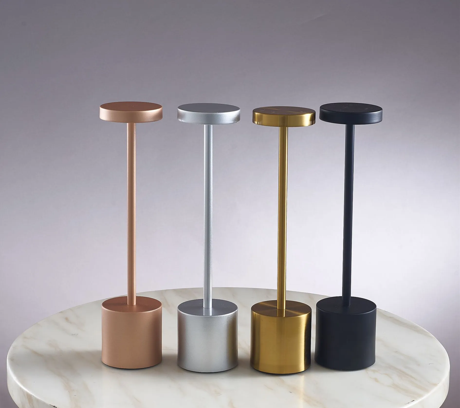 Modern Touch Dimmable Usb Rechargeable Table Light Lamps Hotel ...