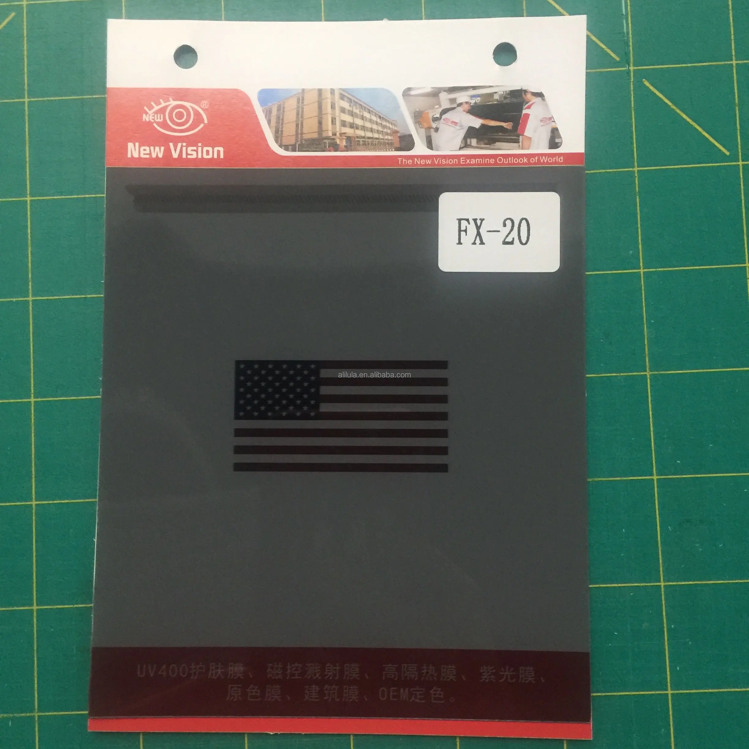 Fx20 Solar Control Car Tint Titanium Metal Black Chrome Series ...