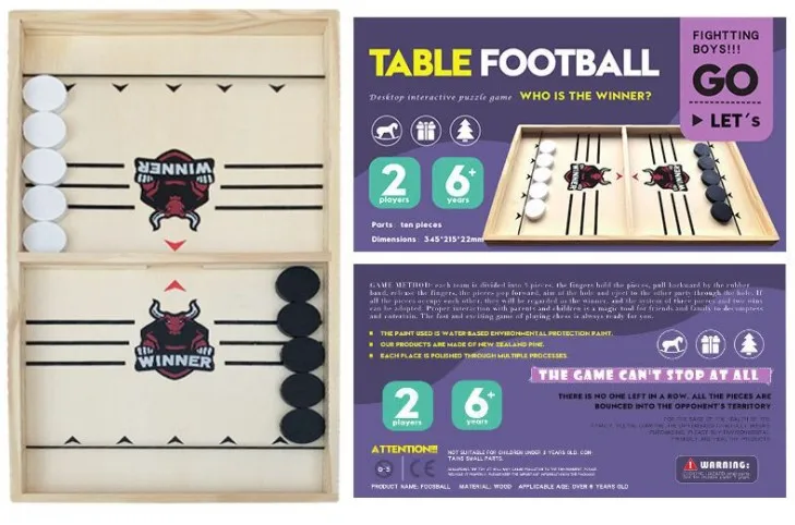 Family Tabletop Slingshot Sport Winner Board Game Table Desktop Battle ...