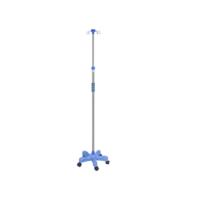 Hospital Portable And Foldable Iv Pole Stand Flexible Infusion Stand ...