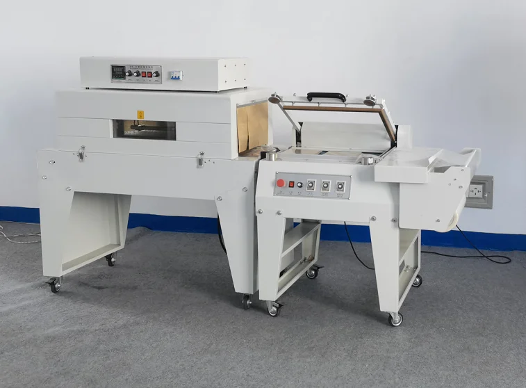 High Speed Box Food Packing Semi Automatic Heat Shrink Wrap Packaging ...