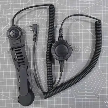 Walkie-talkie Conduction Fire-fighting Helmet Headset Bone Conduction ...