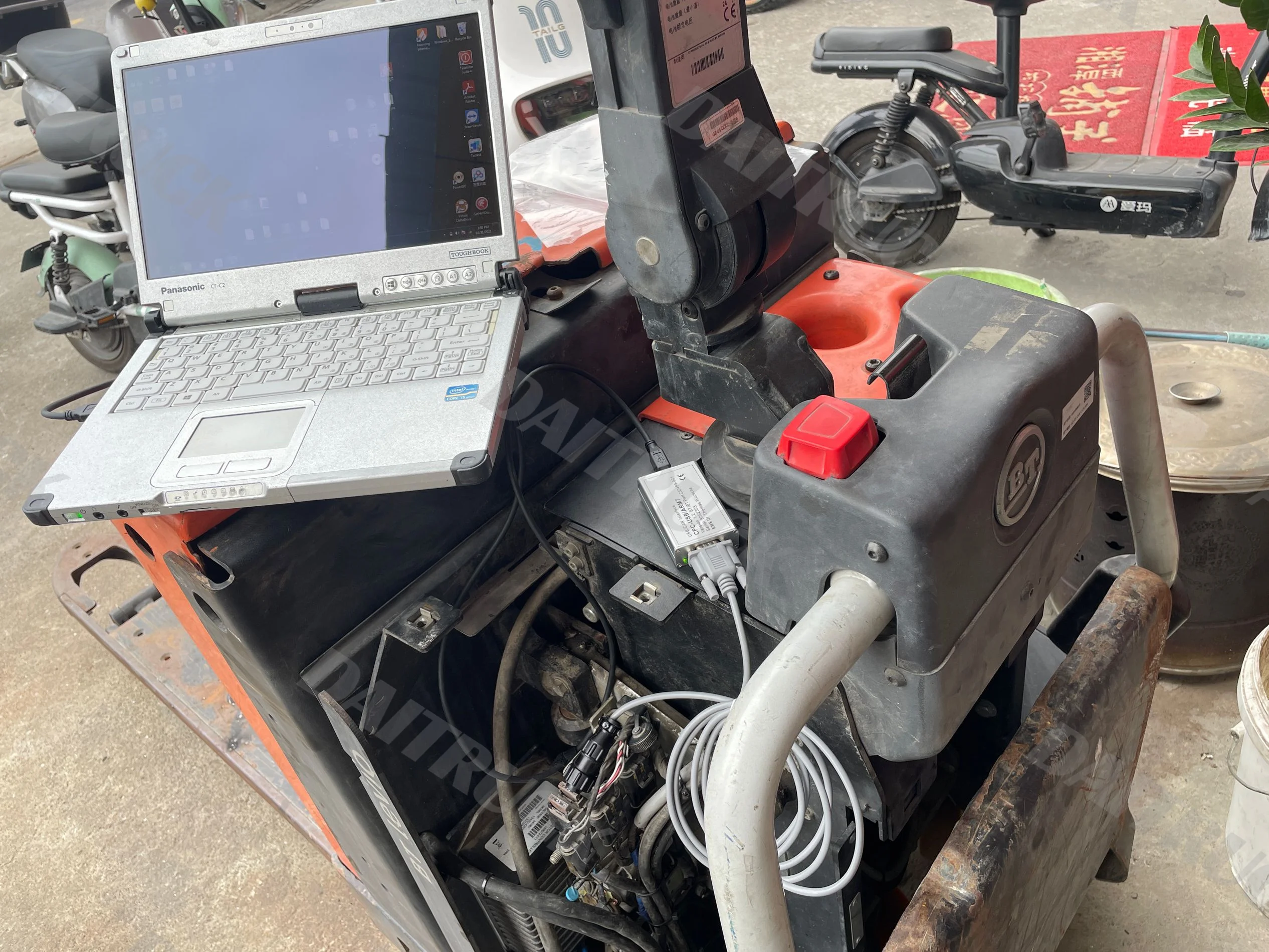 For Toyota BT Forklift CPC USB ARM7 Diagnostic Tool - CAN Bus Interface ...