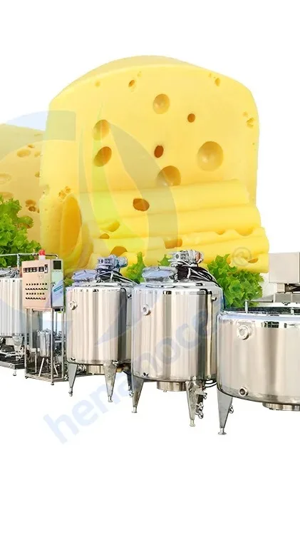 Automatic Margarine Cheese Complete Plant Production Line / Cheese Make ...