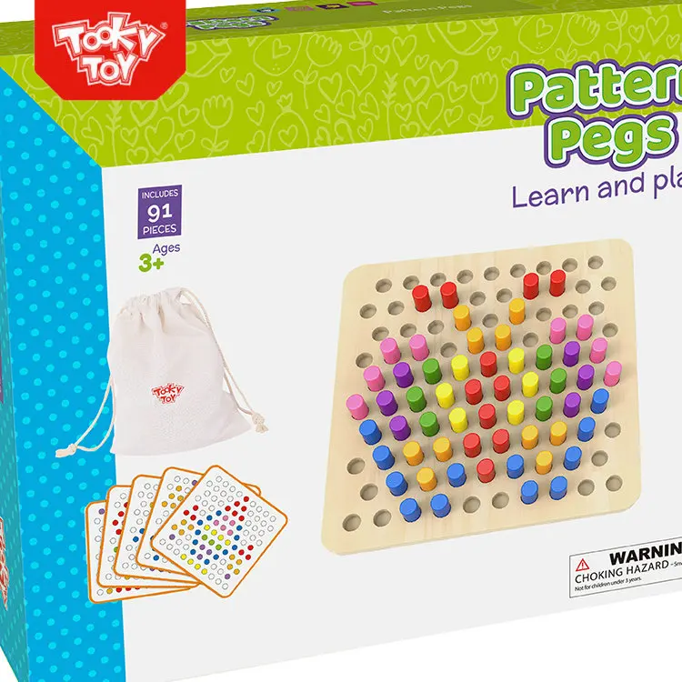 Best Design Kids Wooden Pattern Pegs Toy - Buy Wooden Pattern Pegs Toy ...