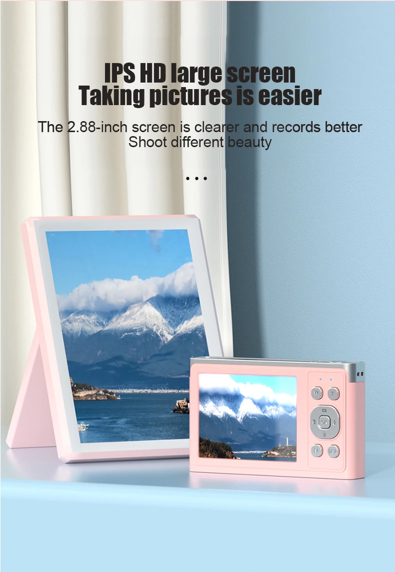 New Style Professional 4k Photo Video 16x Digital Zoom Mini Dslr ...