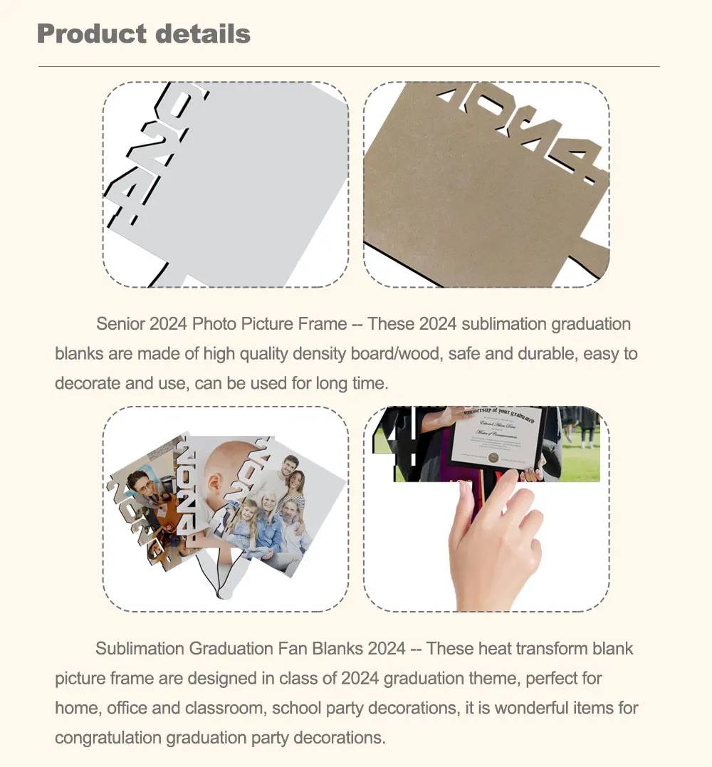 New Sublimation Products 2024 Graduation Sublimation Blanks 2024 ...