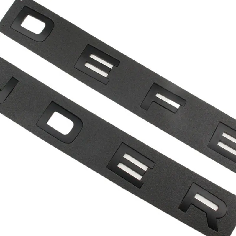 Defender Letter Badge Car Stickers For Land Rover New Defender Cover ...