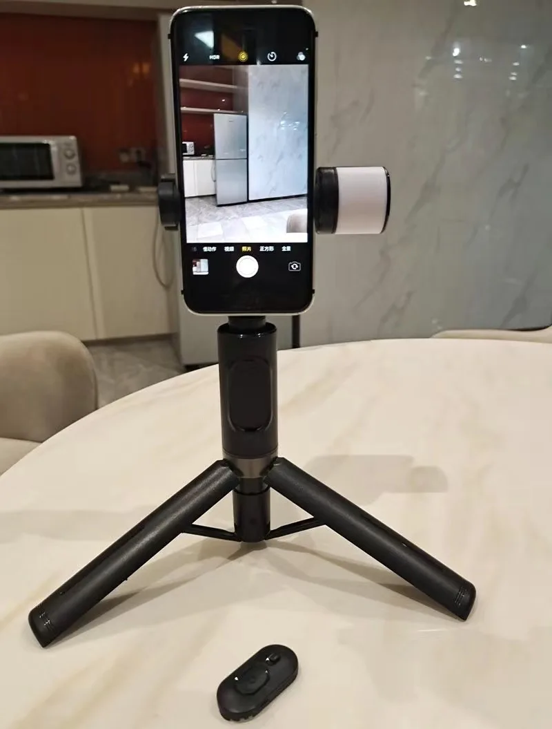 Q12 Bluetooth Selfie Stick Hidden Phone Clip Rotatable Aluminium ...