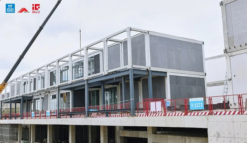 Modern Luxury High Rise Steel Construction House Prefab Building