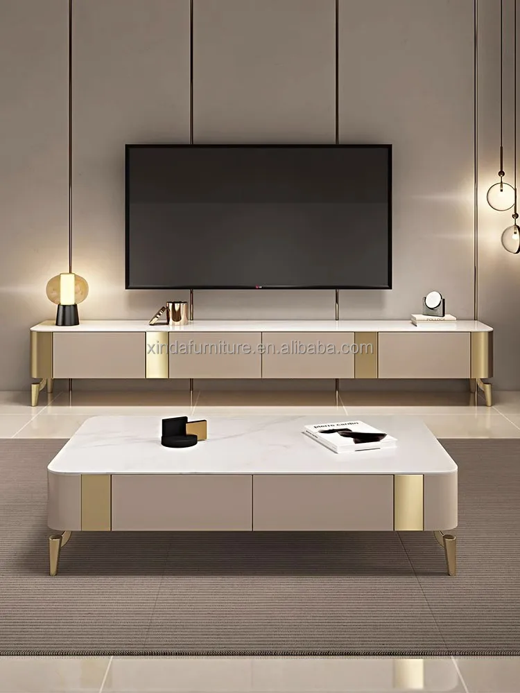 Modern Wooden Console Bench - Stylish Living Room Furniture