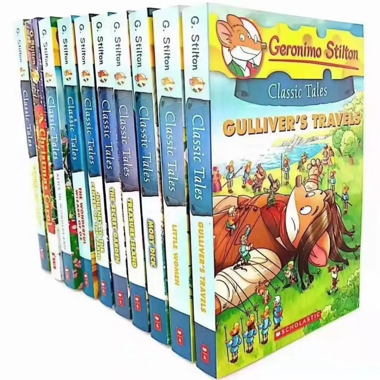 Geronimo Stilton Series - Classic Tales in 10 Volumes