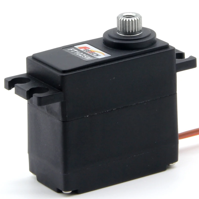 High Voltage Torque Digital Servo Motor 7.4V 10.5Kg FT1025M Metal Gear ...