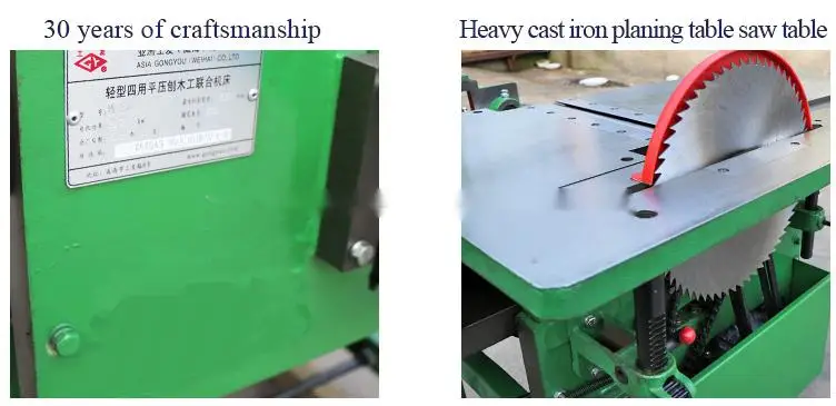 Multifunctional Combination Multi Multiple Use Woodworking Machinery ...