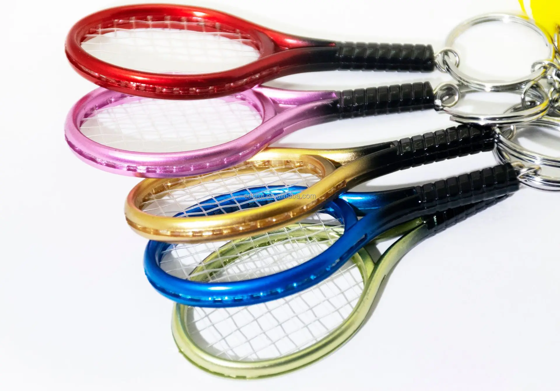 Tennis Ball Key Chain Tennis Racket And Ball Keychain Tennis Racquet ...