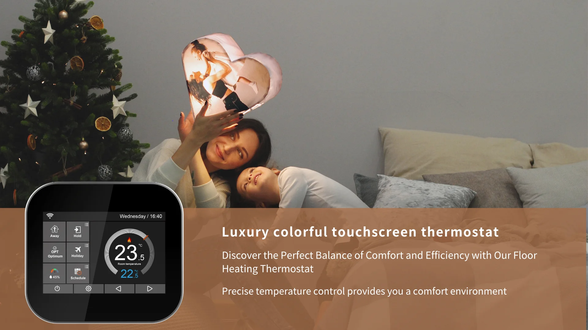 Tuya Home Wifi Smart Floor Electronic Heating Wireless Thermostat ...