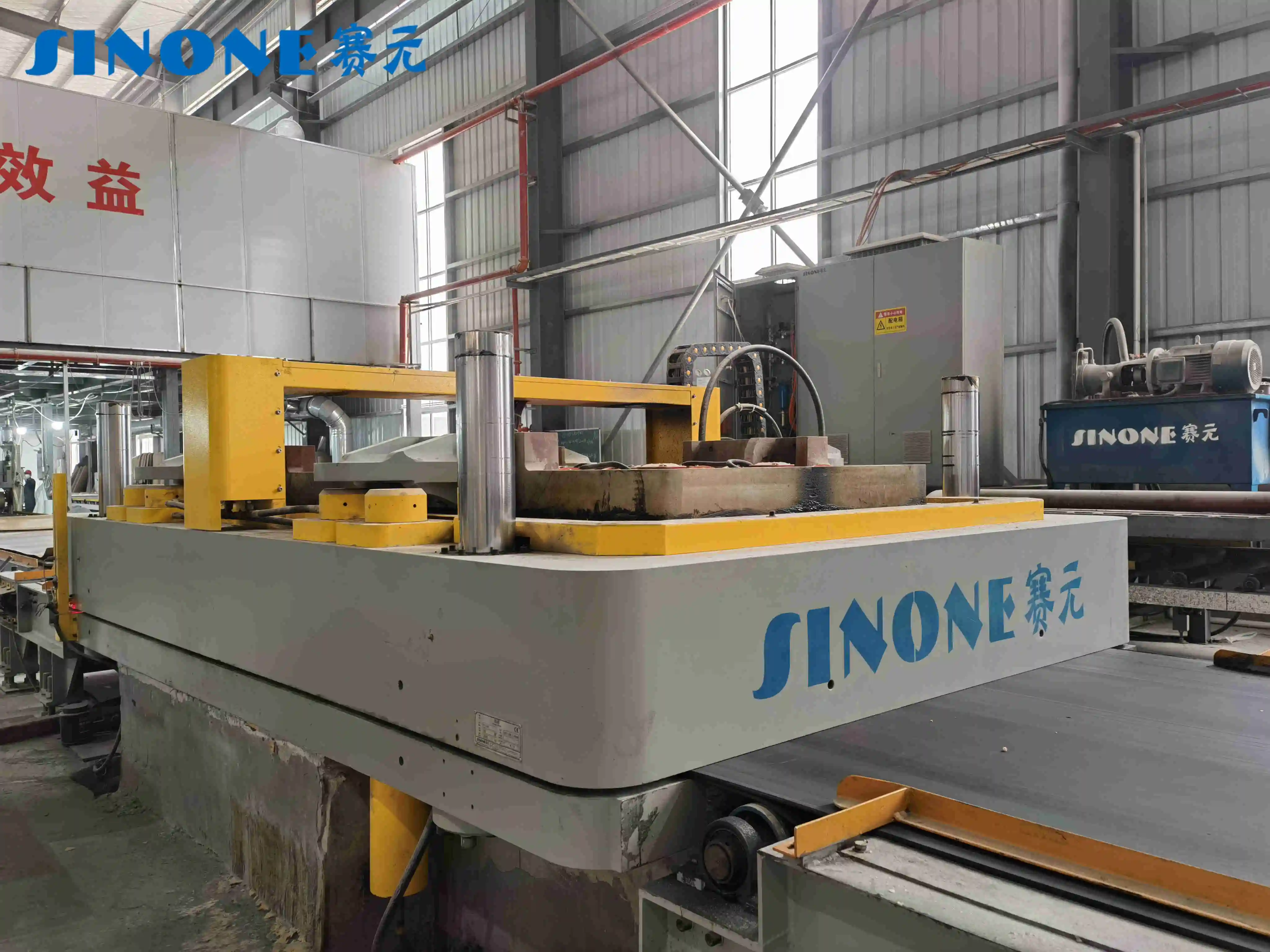 Sinone Quartz Stone Slabs Machine Tile Making Machinery Hydraulic Press ...