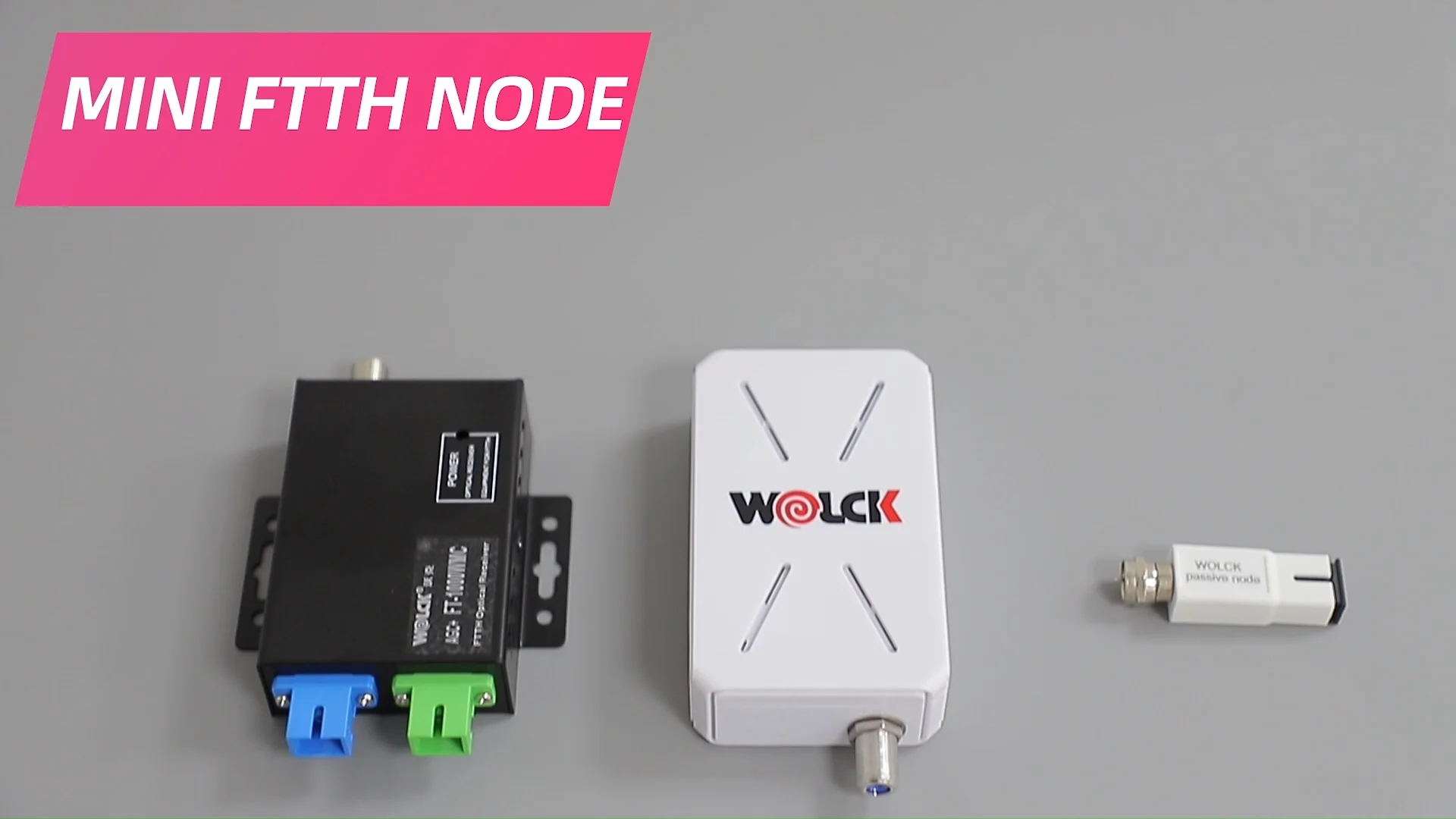 Wolck Fiber Digital Tv Catv Ftth Node Mini Active Passive Optical ...
