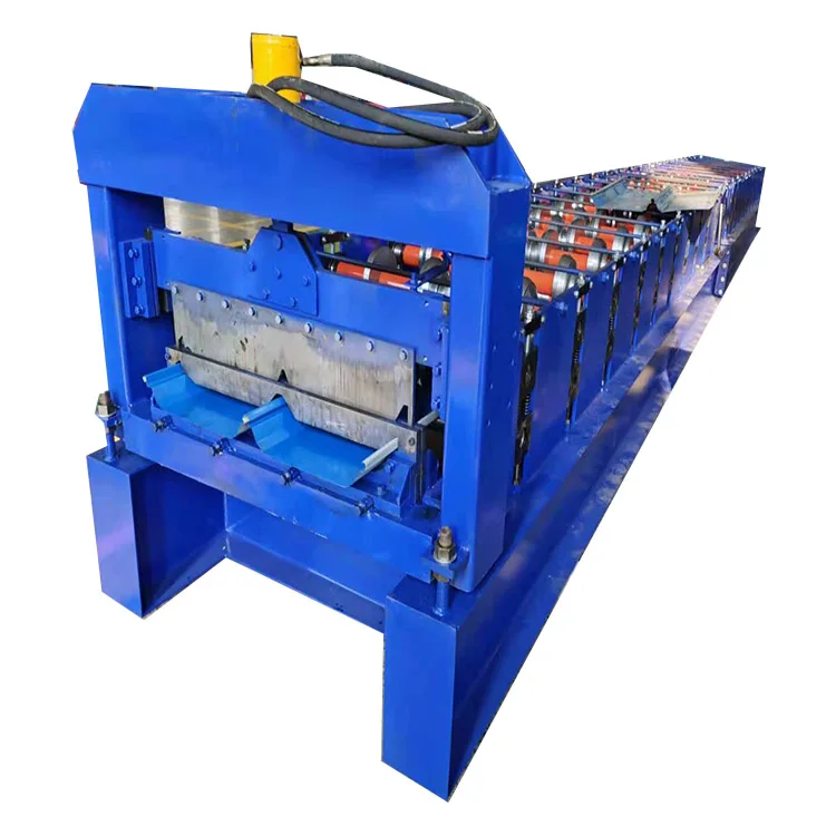 Automatic Moving Portable Seaming Roof Sheet Roll Forming Machine - Buy ...