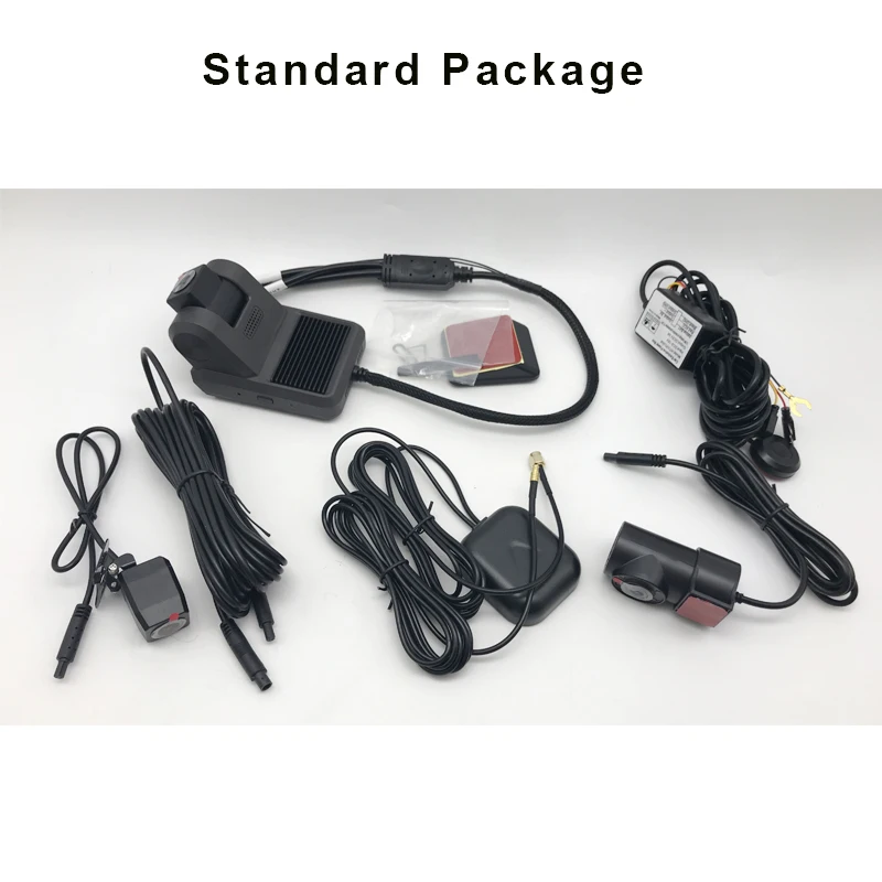 Ai Smart Fleet Vehicle Cameras With 3 Cams Record 4g Lte Fleet Dashcam ...