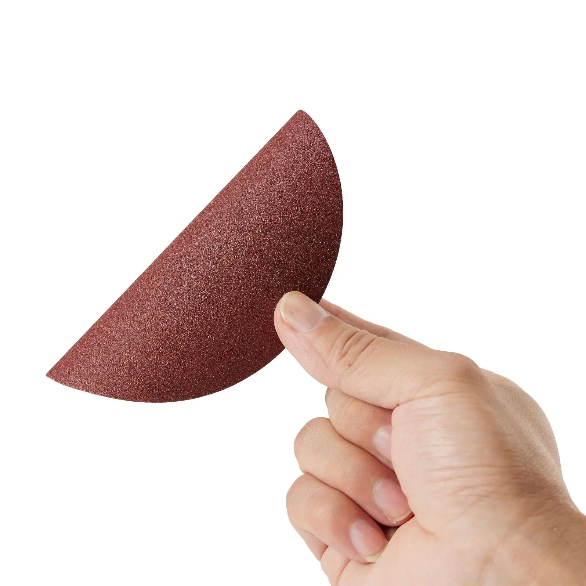 2inch 3inch 4 Inch40#-1000# No-hole Aluminum Oxide Red Sandpaper Disc ...