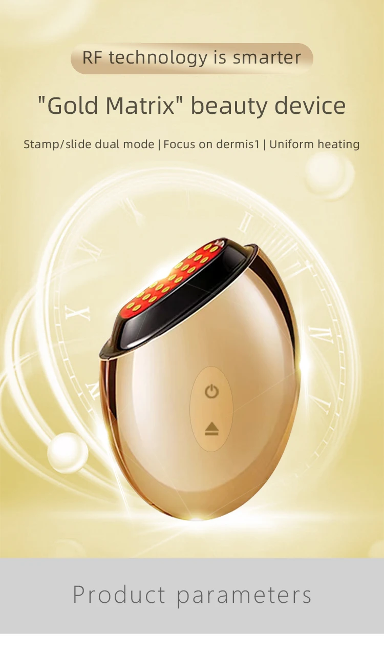 Wrinkle Removal Gold Dot Matrix Beauty Instrument Face Lifting Device ...