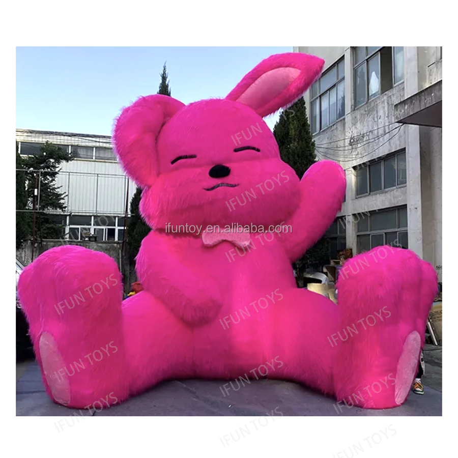 Large Inflatable Plush Bunny Rabbit for Easter Decoration| Alibaba.com