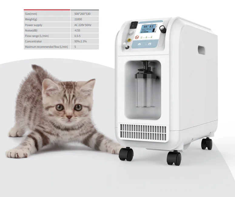Veterinary Portable Oxygen Concentrator For Pet Animal - Buy Dog Oxygen ...