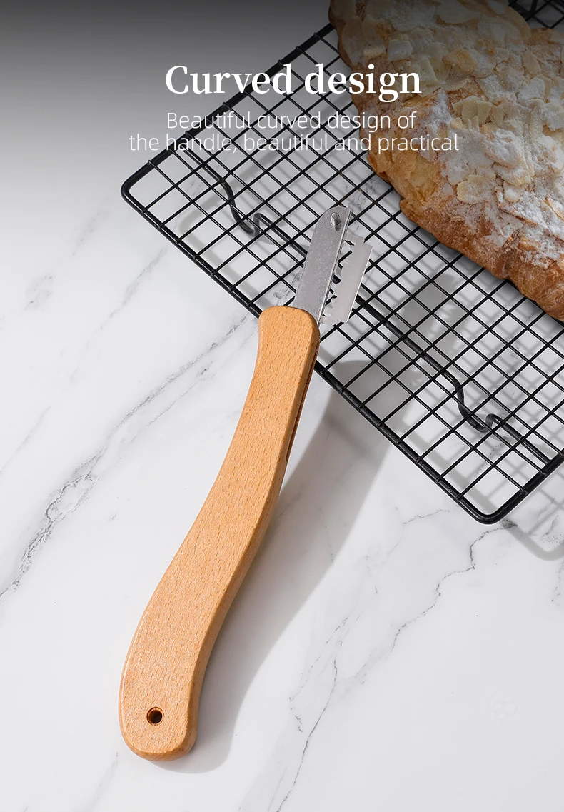 Stainless Steel Blade Bread Lame Bread Bakers Lame Slashing Tool Bread ...