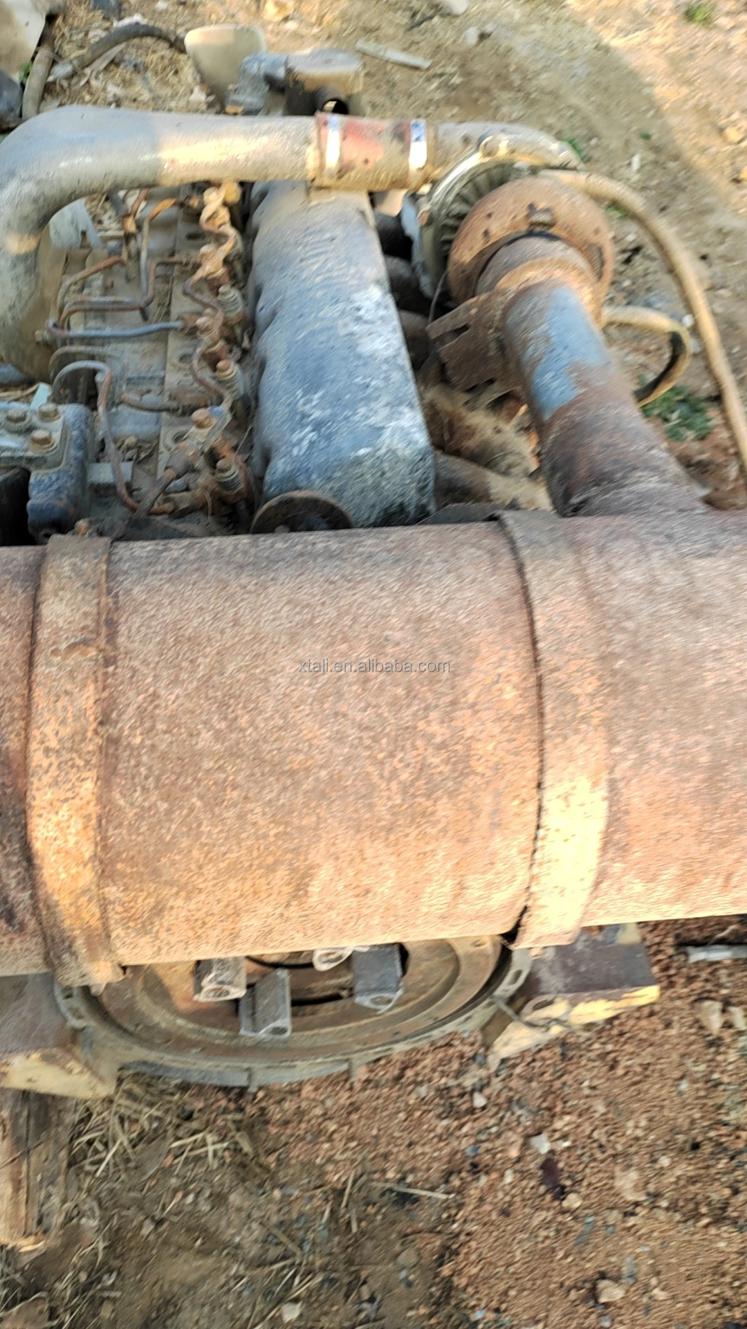 Well Running M1t Su B1shi 6d15 6d16 Complete Engine Used Assy With 6 ...