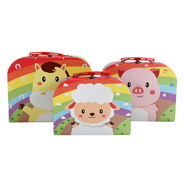 Wholesale Children Paper Valise En Carton Kids Mini Cardboard Suitcase ...