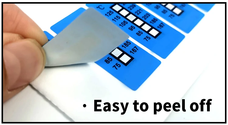 Car Stickers Temperature Indicating Labels Custom Change Time Heat ...