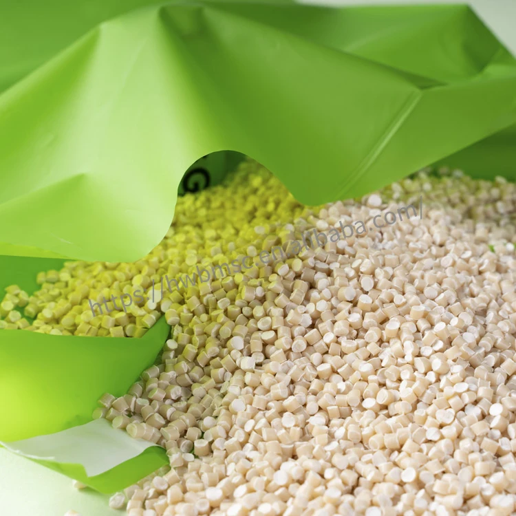 Astm-d6400 Standard Modified Compostable Raw Material Low Density Pbat Pla Cornstarch Product ...